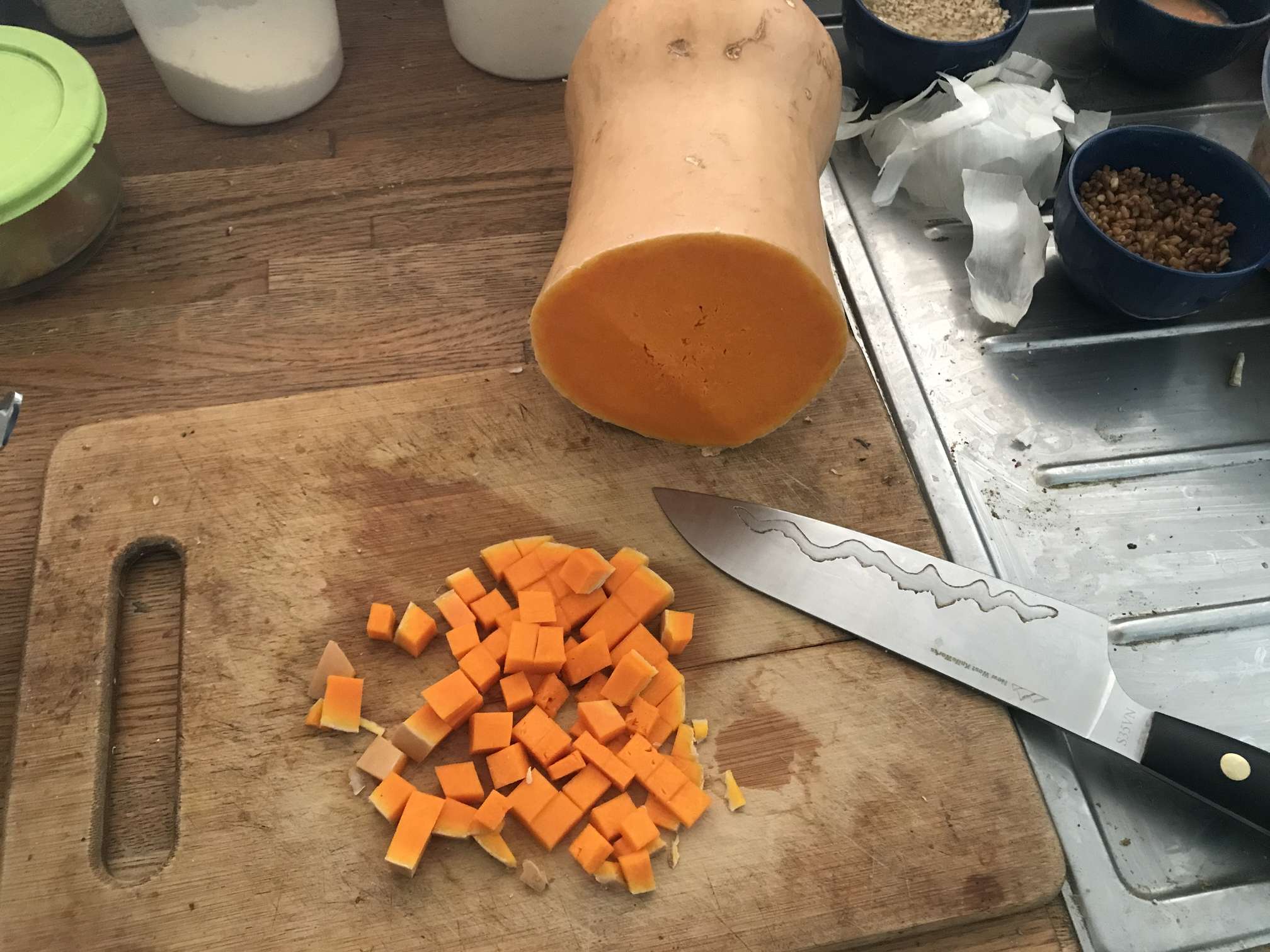 OMG this butternut squash was amazing! . . . Why connecting to nature ...
