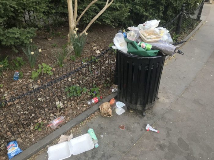 First outdoor holiday of the year, filling Washington Square Park, my ...