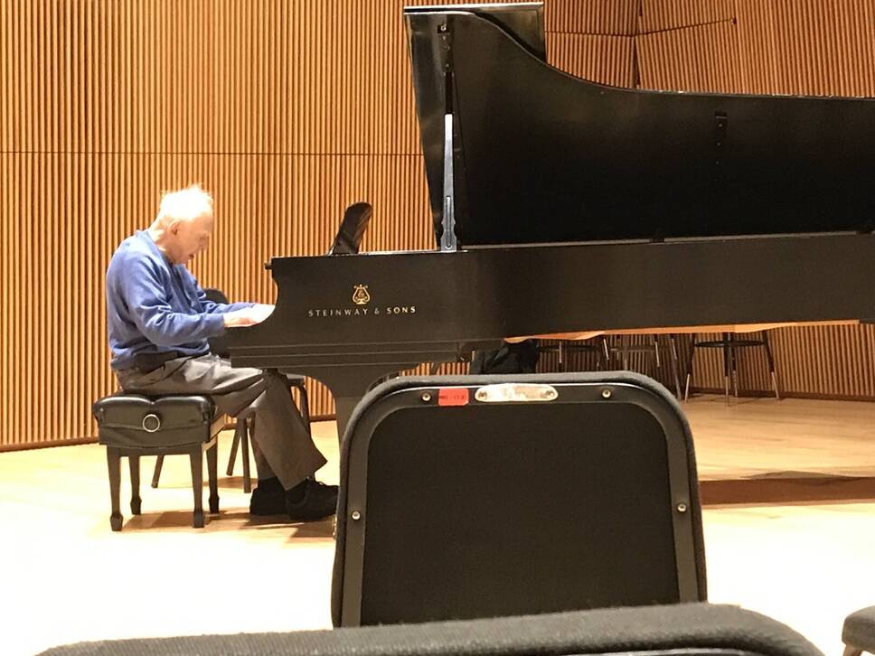 Beethoven, Chopin, Mendelssohn, and my friend who met Albert Einstein ...